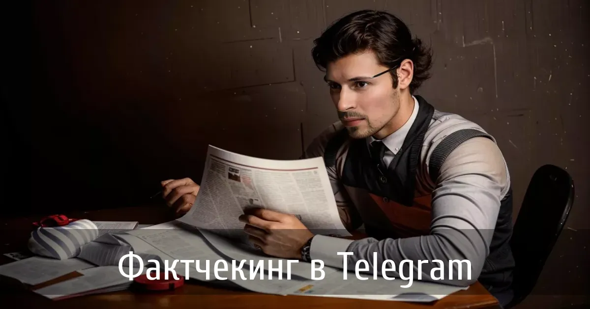 Новая функция проверки фактов в Telegram